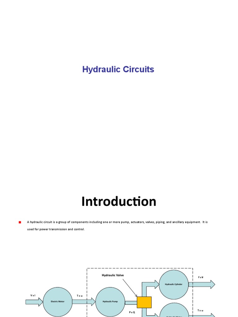 Hydraulic Circuits | PDF | Pump | Valve