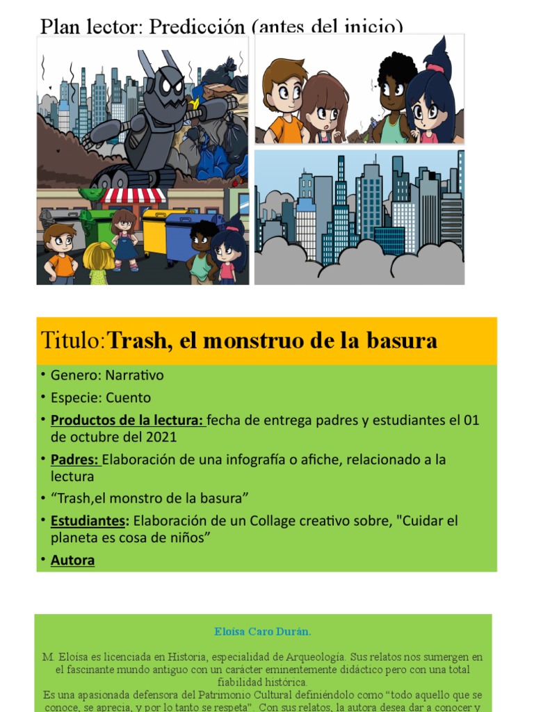 Trash, El Monstruo de La Basura | PDF | Residuos