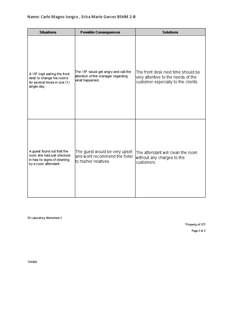 03 Laboratory Worksheet 2 | PDF