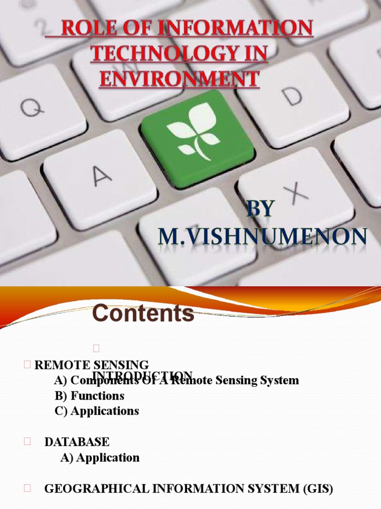 Environmental Science | PDF | Remote Sensing | Sensor