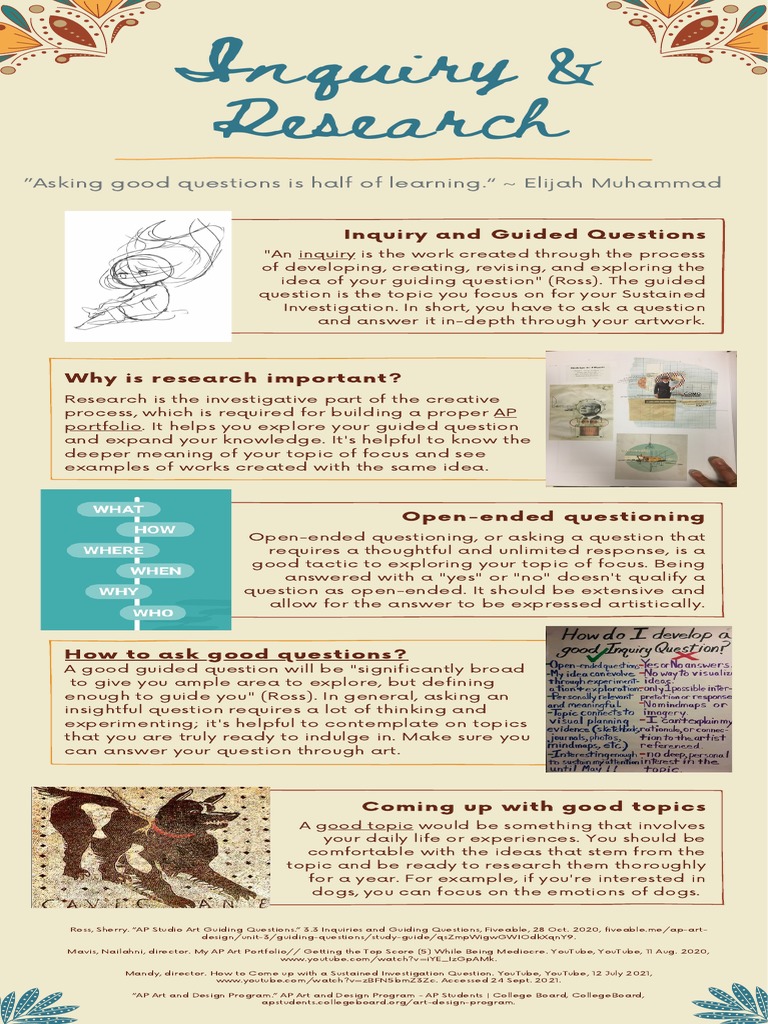 Inquiry & Research: Inquiry and Guided Questions | PDF | Question ...