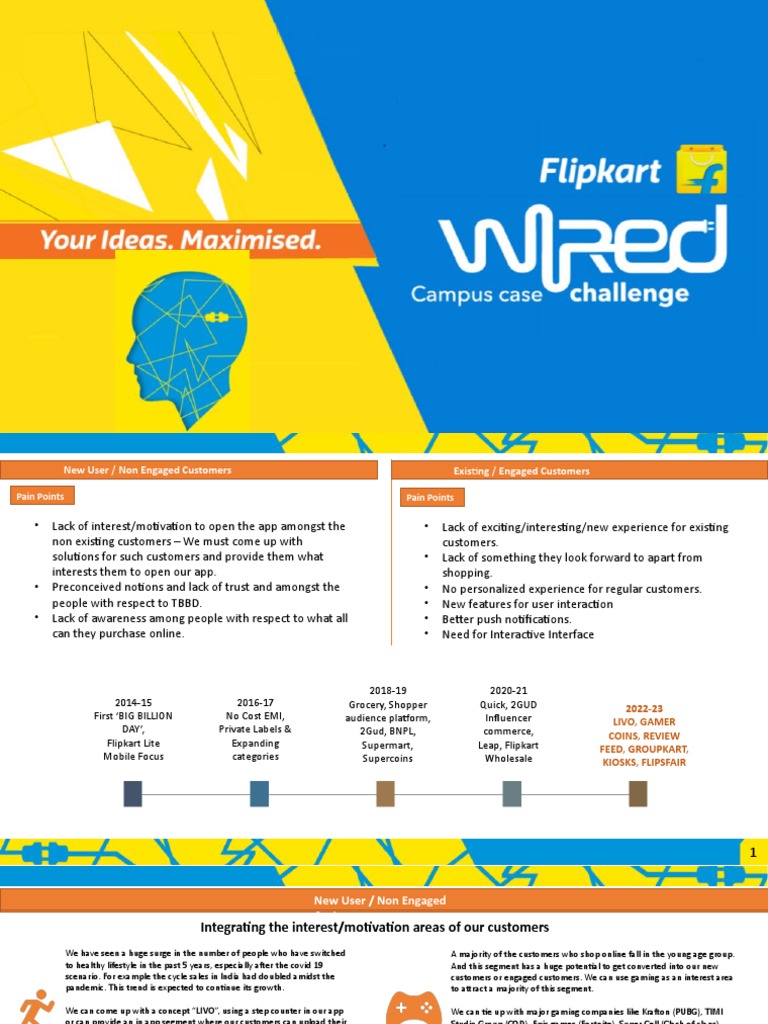 Flipkart Wired Final | PDF | Sales | Mobile App