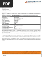 HDFC Ergo Motor Insurance Claim Form | PDF | Vehicle Insurance | Insurance