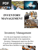 Inventory Management - PPT | PDF | Inventory | Resource