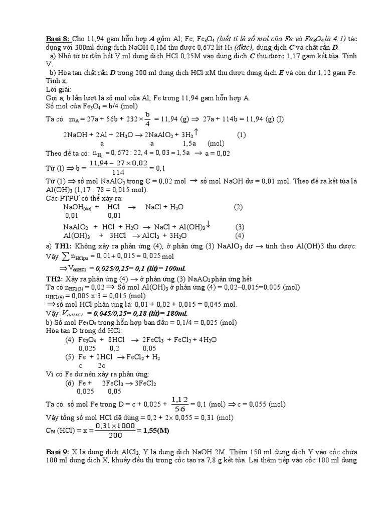 L I Gi I Bài 8,9,.. | PDF