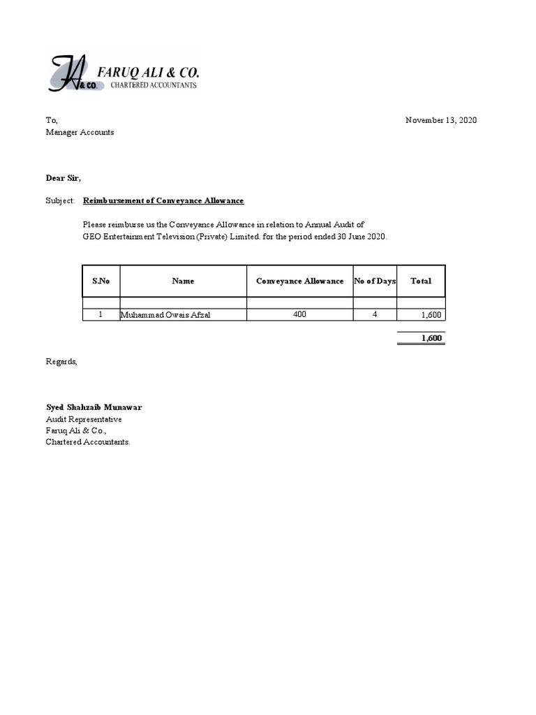 Allowance Bill | PDF