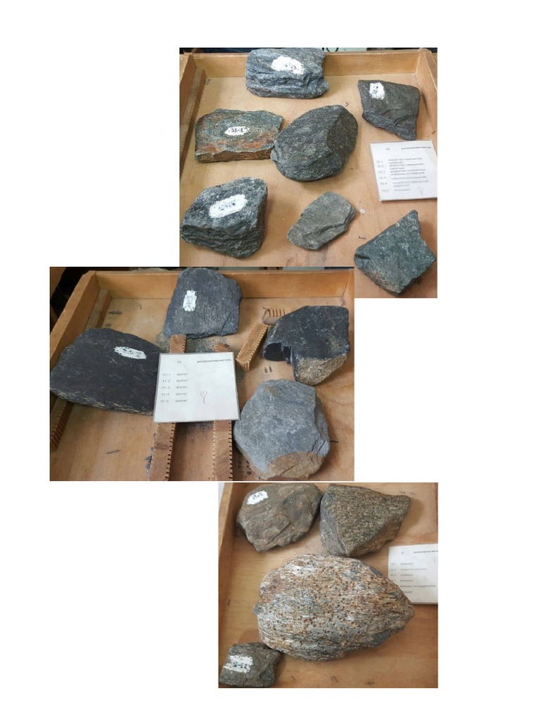 Metamorfne Stene-Praktikum | PDF