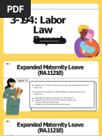 Ra No. 11210 | PDF | Parental Leave | Childbirth