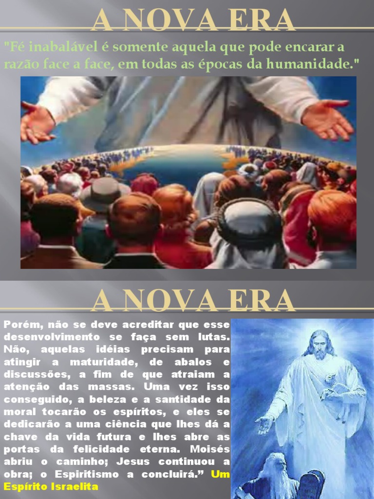 A Nova Era | PDF | Espiritismo | Natureza humana
