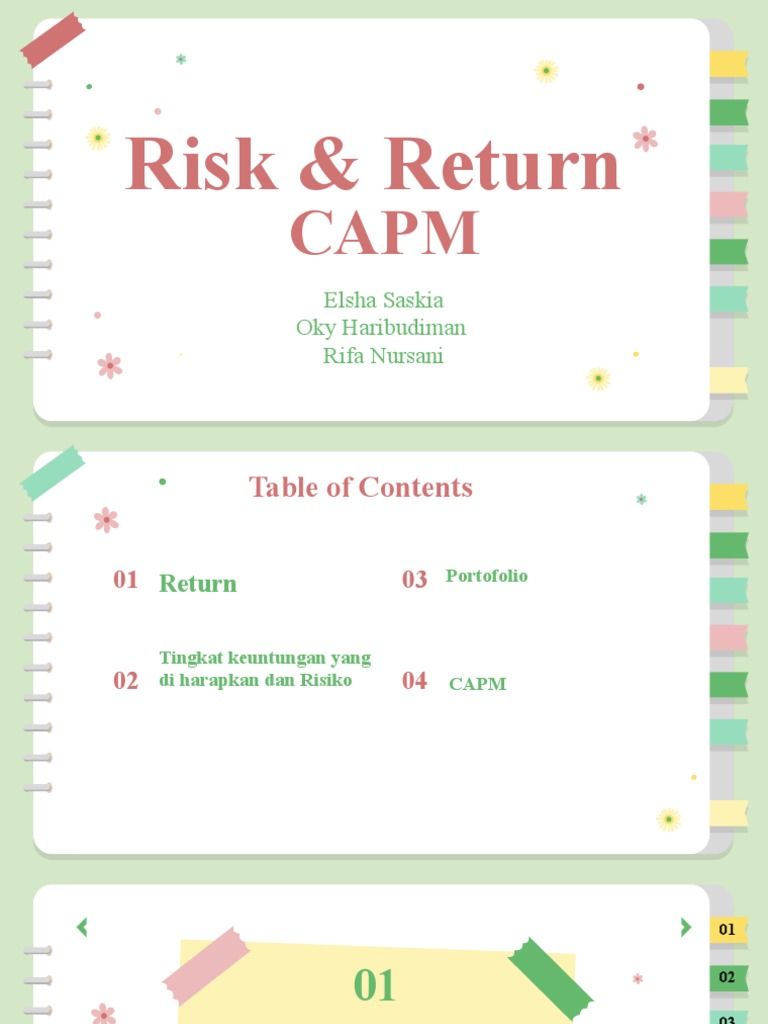 Risk, Return & Capm | PDF