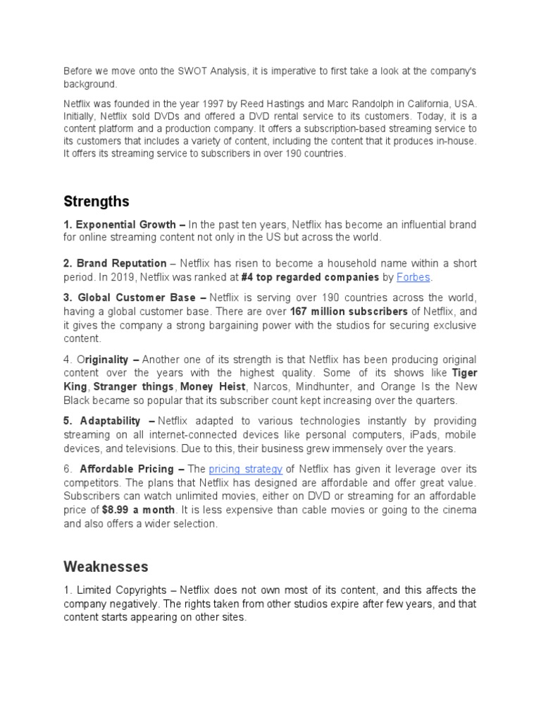 Netflix | PDF | Netflix | Copyright Infringement