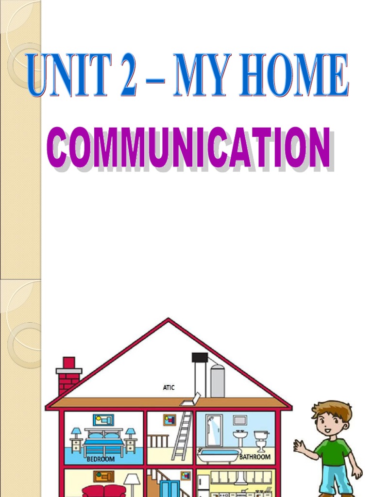 Unit 2 My Home Lesson 4 Communication | PDF | Home & Garden