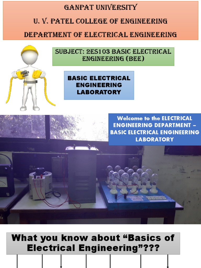 Subject: 2es103 Basic Electrical Engineering (Bee) | PDF | Voltage ...