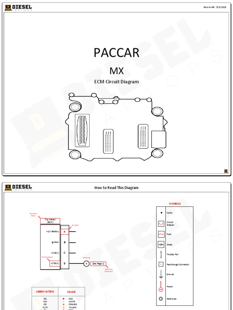 Paccar Mx 2004 Emissions Pdf Turbocharger Coolant