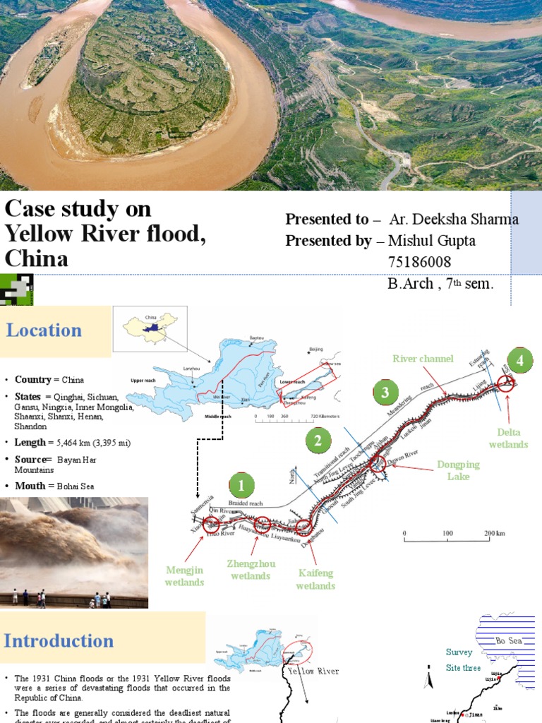 Case Study On: Yellow River Flood, China | PDF | Physical Geography ...