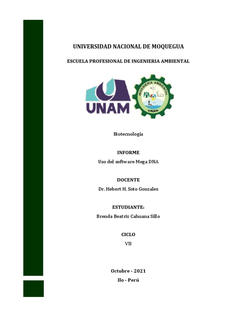 Uso Del Software Mega - DNA | Descargar gratis PDF | Adn | Alineación ...
