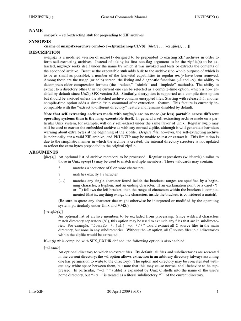 Name Synopsis Description | PDF | Zip (File Format) | Computing