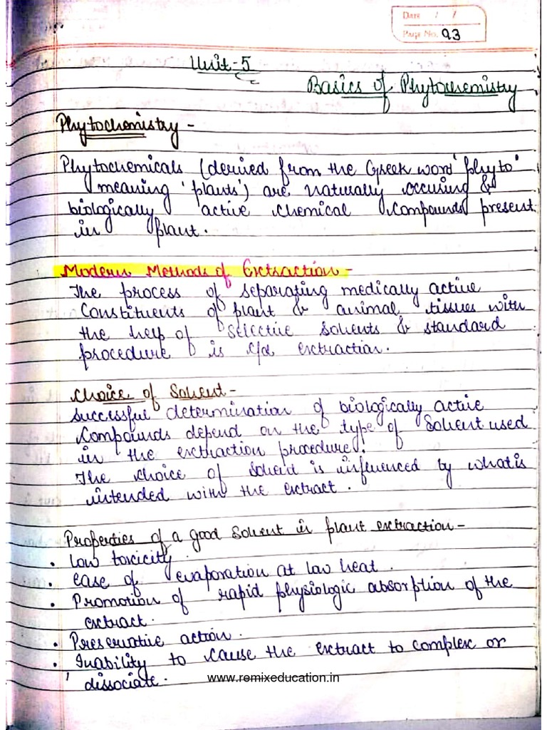 Pharmacognosy 2 Unit 5 Sem 5 Notes | PDF
