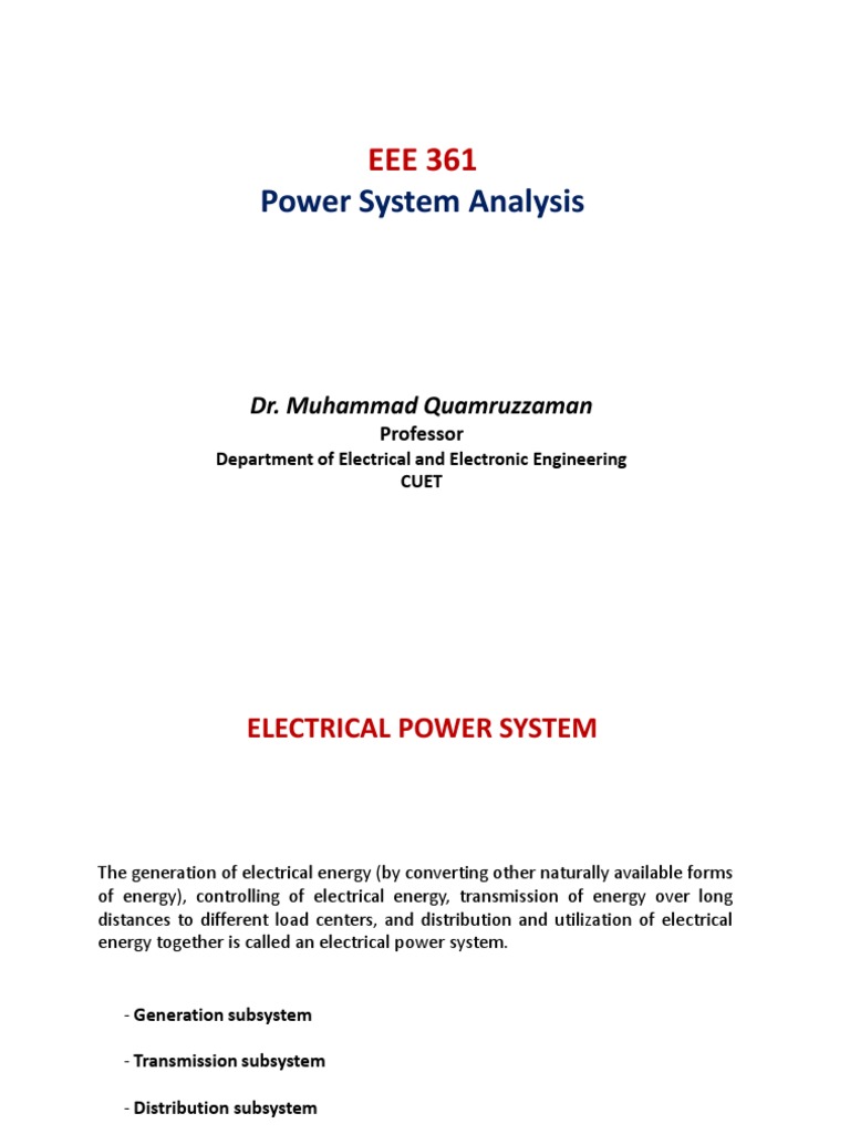System Modeling | PDF | Electric Power System | Transformer