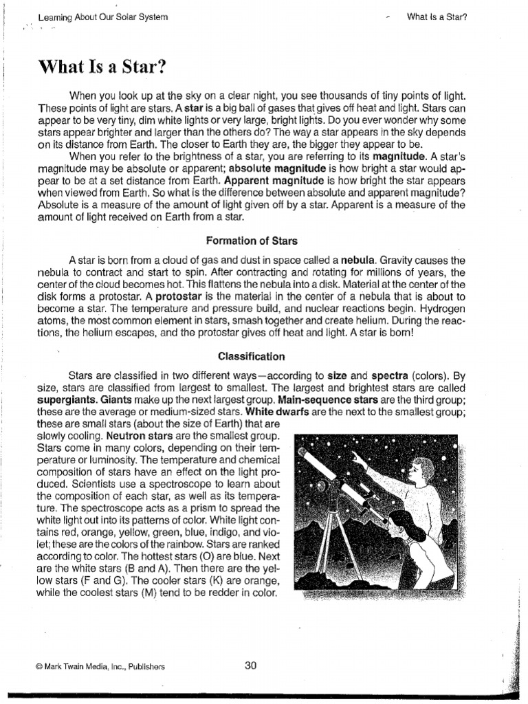 What Is A Star | PDF