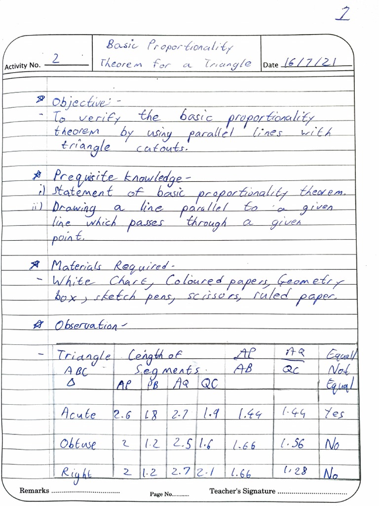 Maths Lab Activity 2 | PDF