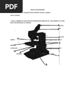 Dibujo Microscopio Con Partes | PDF