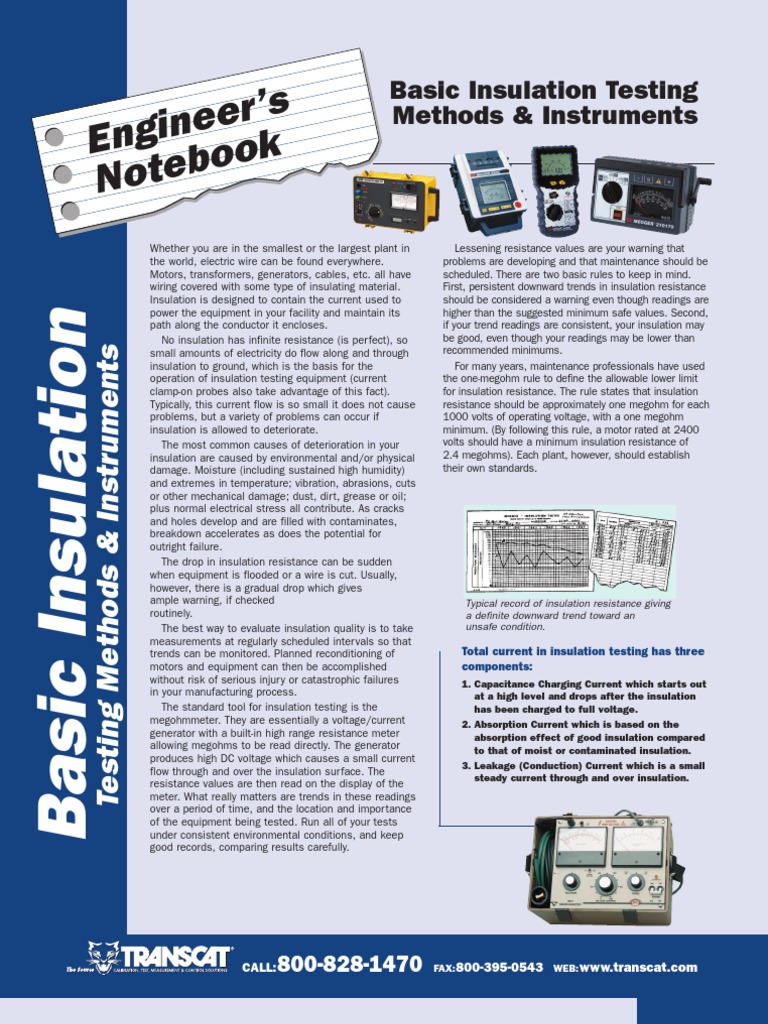 Basic Insulation Testing | PDF