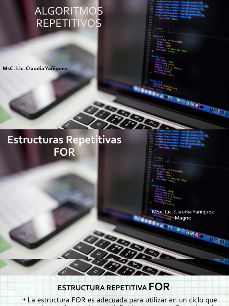 Unidad 4 Algoritmos Repetitivos - Parte 2 | PDF | Algoritmos | Matemáticas