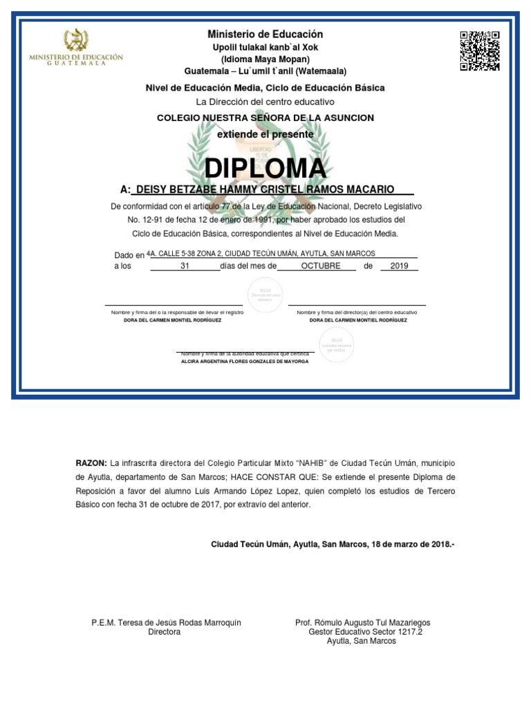 Diploma Bàsico | PDF