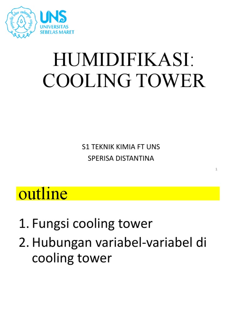 10 Humidifikasi Cooling Tower | PDF | Teaching Methods & Materials ...