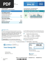 PSEG Sample Electric Bill | PDF | Cheque | Watt
