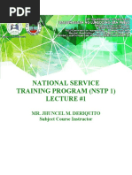 The History of National Service Training Program (NSTP) | PDF ...