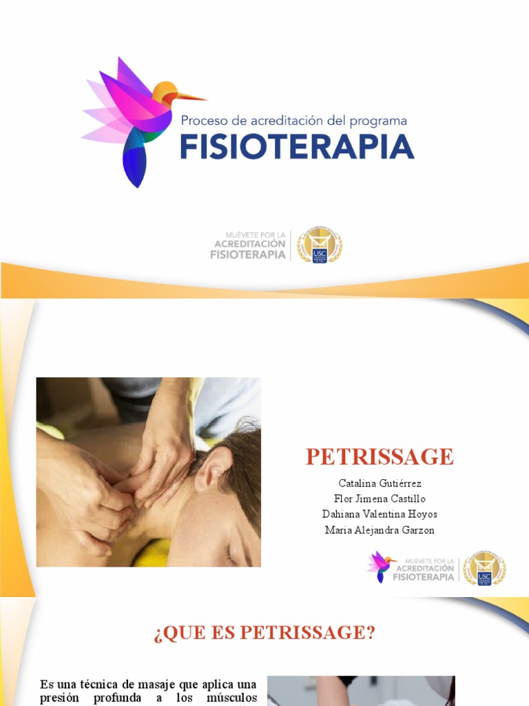 PETRISSAGE | PDF | Masaje | Músculo