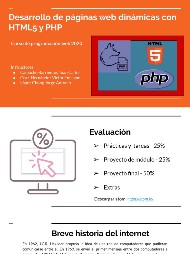 HTML5 y PHP | Descargar gratis PDF | HTML | Red mundial