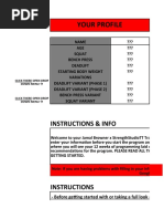 Russwole Powerbuilding Program Overview | PDF | Kettlebell | Recreation
