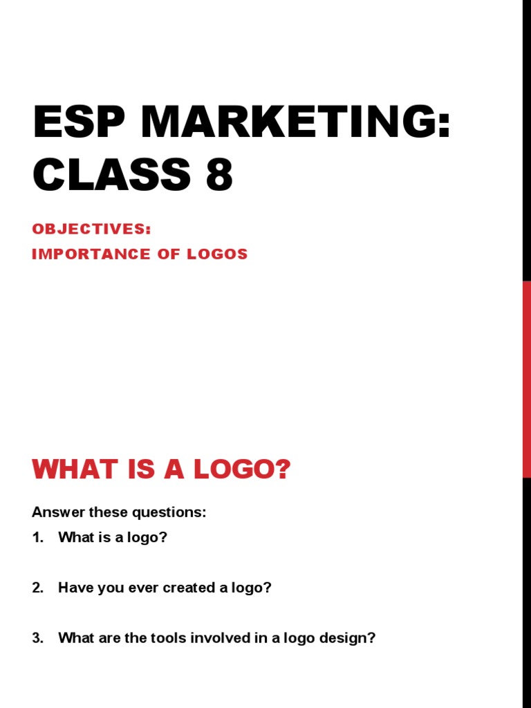 Unit 1 - Importance of Logos | PDF | Logos | Microsoft Power Point