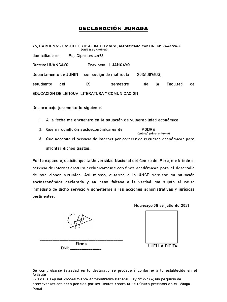 Cárdenas Castillo Yoselin Xiomara - Ix Semestre | PDF | Justicia ...