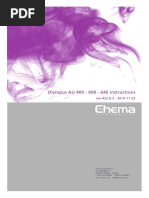 Au680 Manual Operator | PDF | Menu (Computing) | Calibration