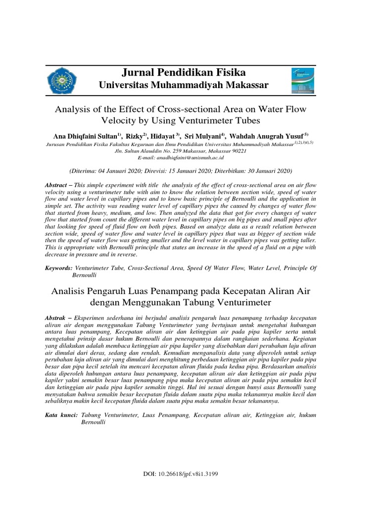 Jurnal Pendidikan Fisika | PDF | Applied And Interdisciplinary Physics | Physical Phenomena