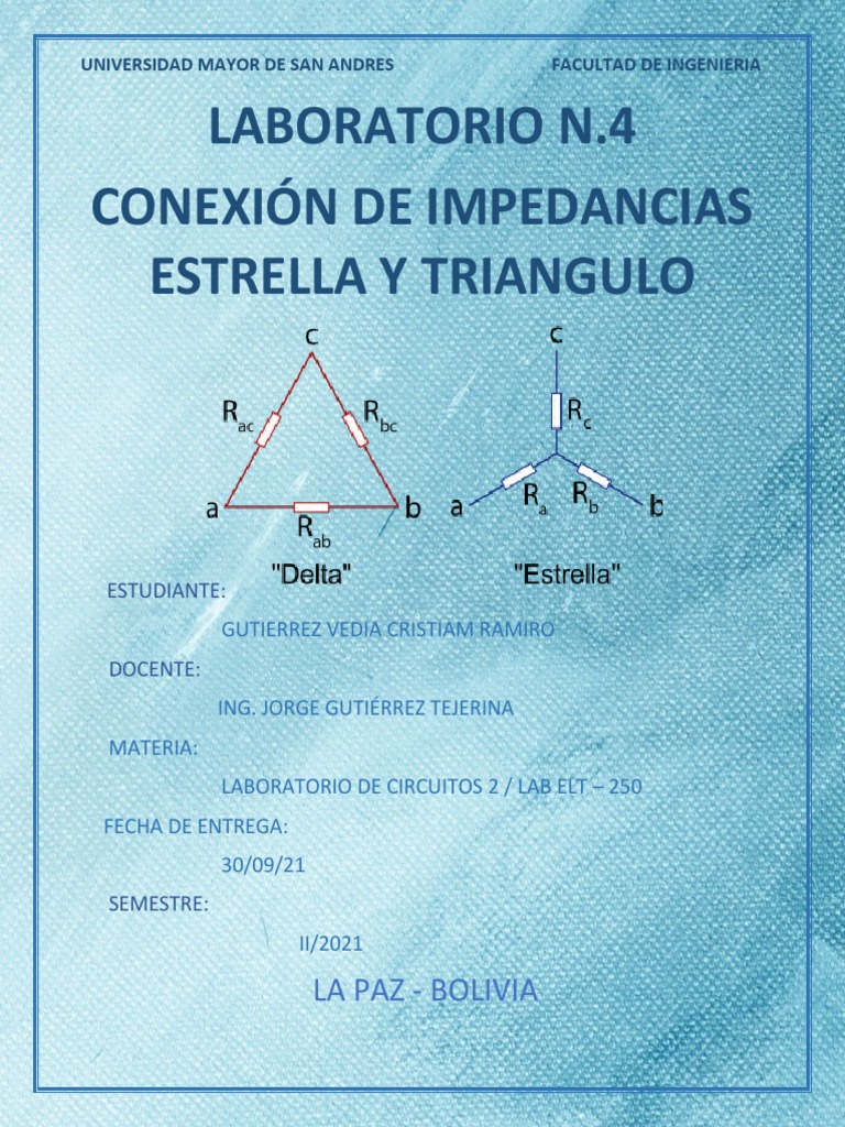Transformación Estrella-Delta en Circuitos | PDF | Transformador | Inductor