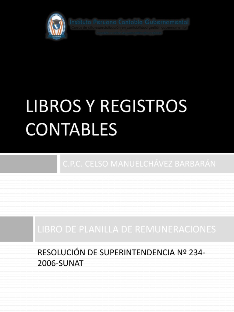 4 Libro de Planillas | PDF | Economias | Business