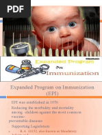 CHN Expanded Program On Immunization | PDF | Vaccines | Vaccination