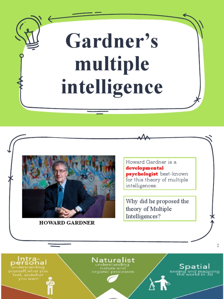 Gardner's Multiple Intelligence | PDF