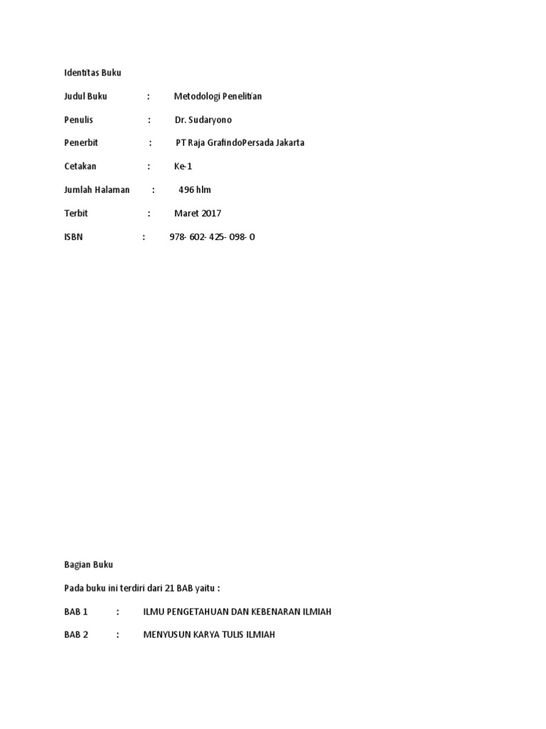 Identitas Buku-WPS Office | PDF