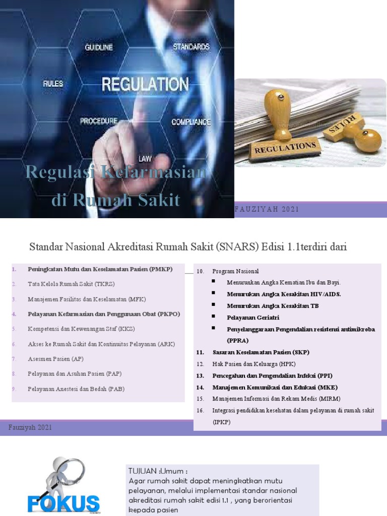 Panduan Akreditasi RS SNARS 1.1 | PDF