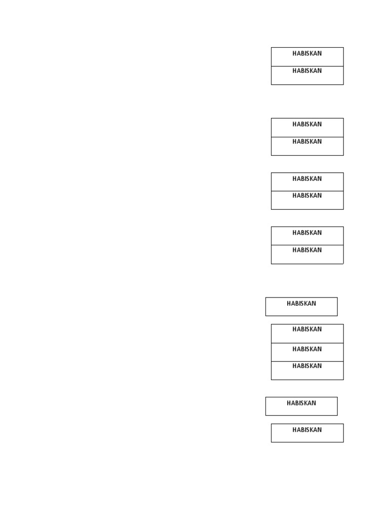 Label Keterangan Habiskan | PDF