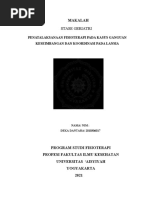 Pengukuran Kekuatan Otot MMT | PDF | Kesehatan Holistik