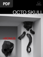Human Skull 3D Papercraft: Paper Art | PDF | Adhesive | Conservation ...