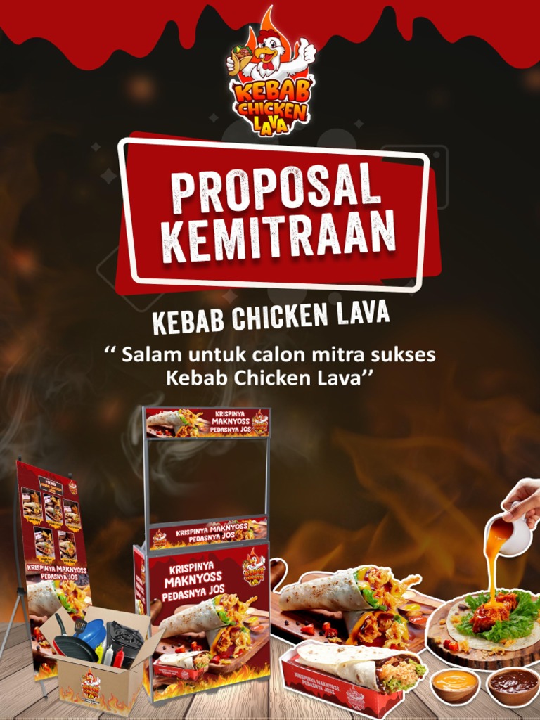 Proposal Kebab Chicken Lava | PDF