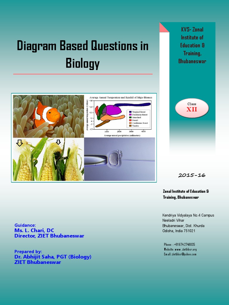 Diagram-Based Biology Questions for XII | PDF | Genetic Code | Flowers